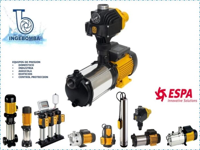 KIT DE PRESION, ESPA PRISMA 15.3/PRESSDRIVE 05 – Ingebomba